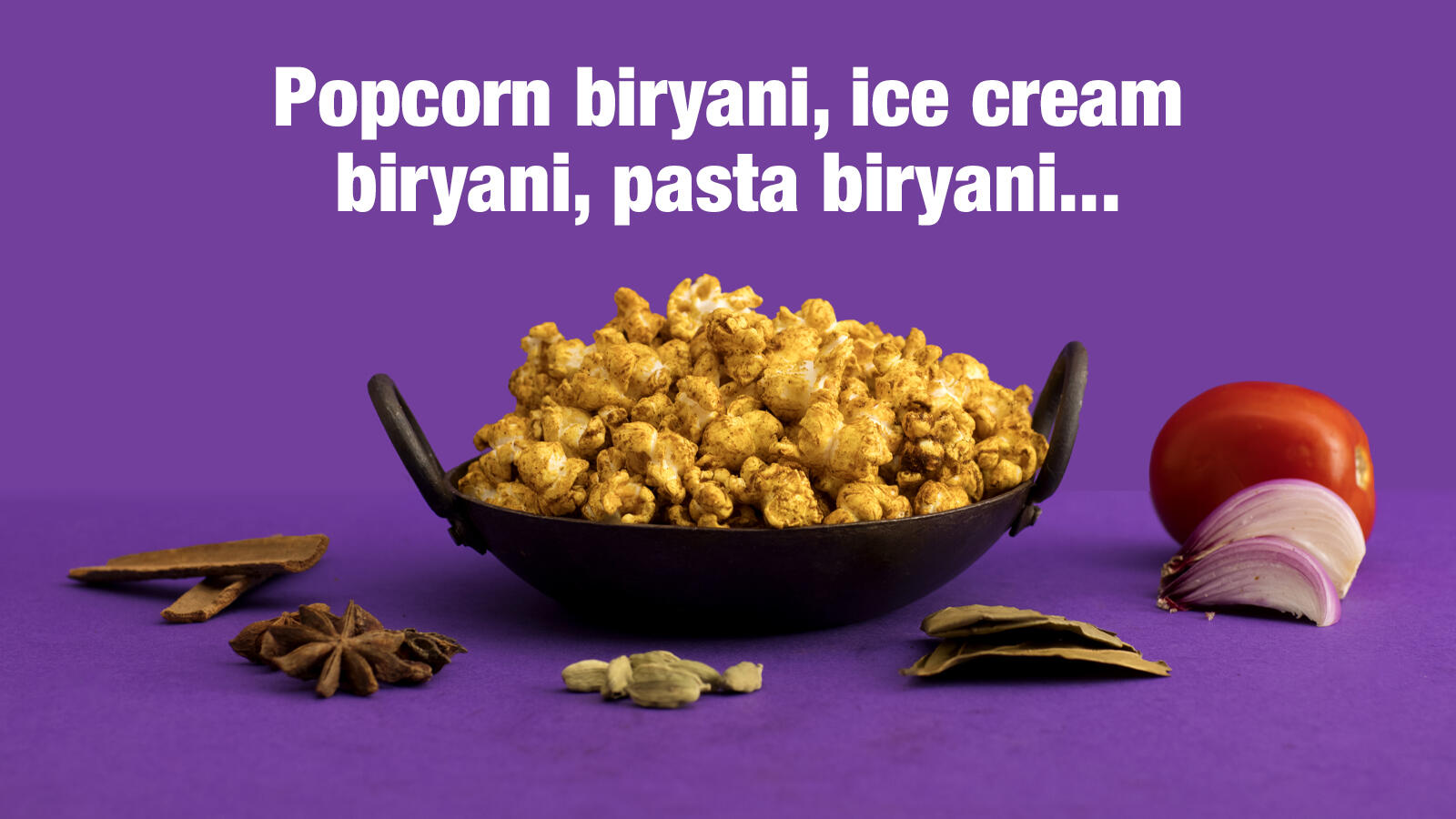Popcorn biryani, ice cream biryani, pasta biryani... - Times of India