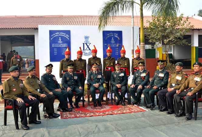 181 young soldiers take oath at the JAT Regiment Centre in Bareilly ...