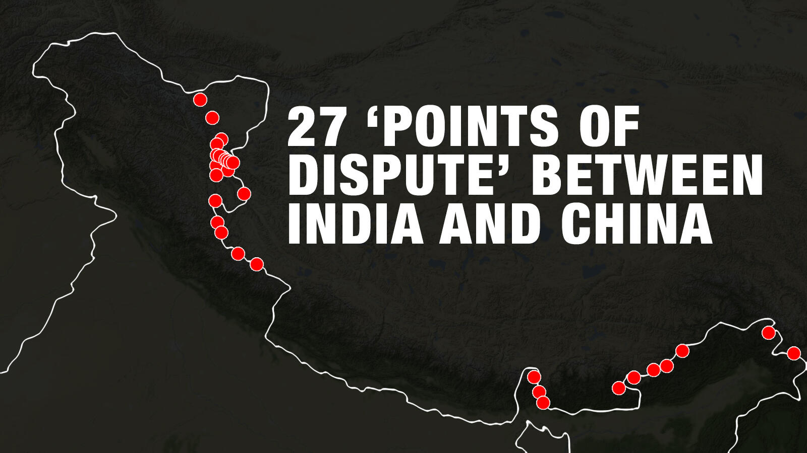 5-point solution, but 27 'points of dispute between India and China ...