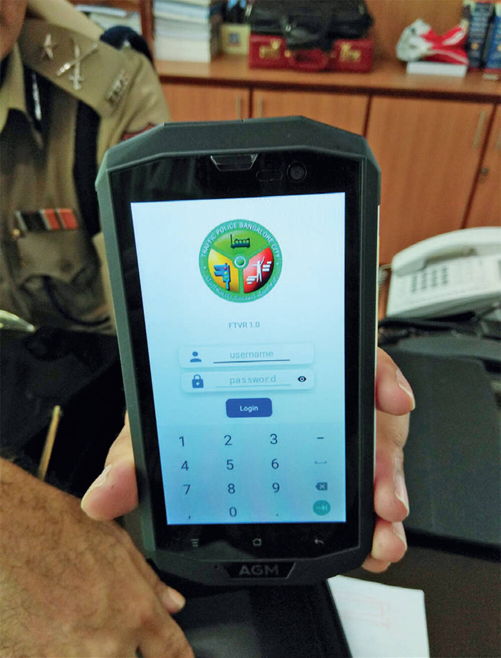 Traffic constables to be armed...