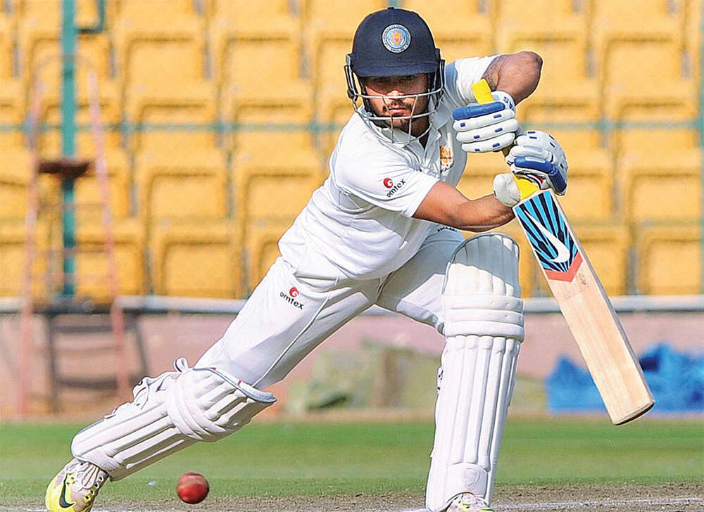 Pandey: Pandey lifts Karnataka with patient innings