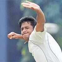 Karnataka's Sharath takes five to rock UP