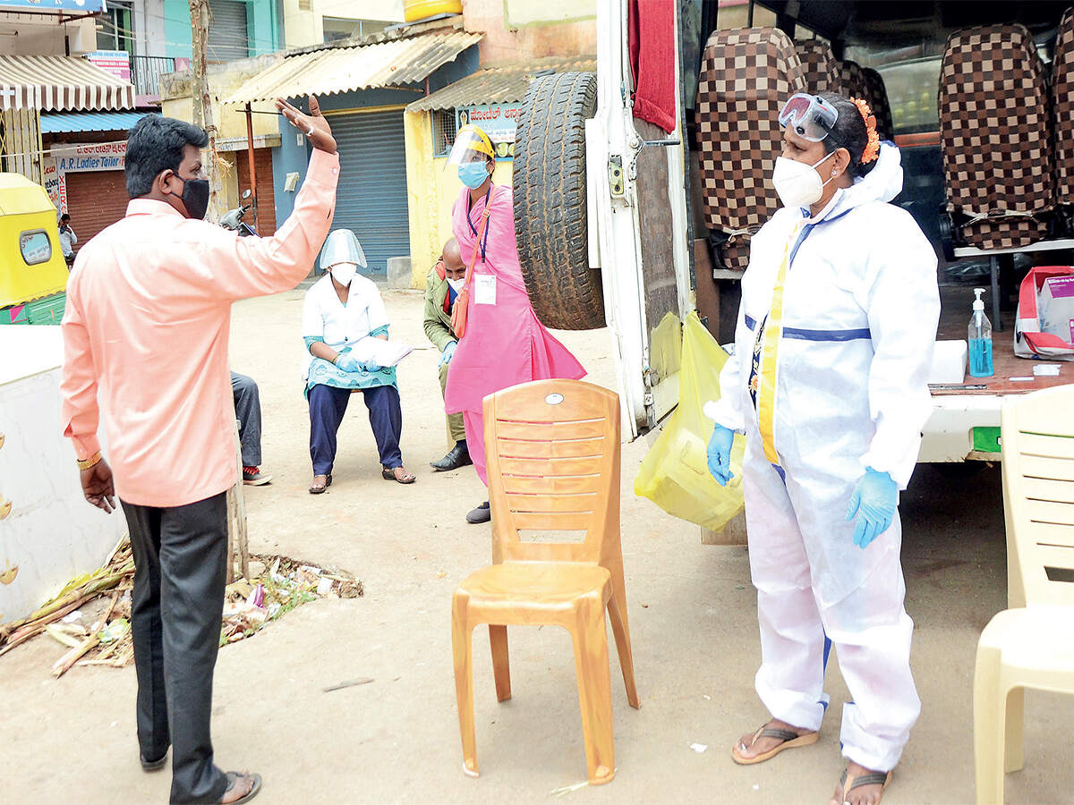 From demanding money to running away at the sight of the swab probe ...