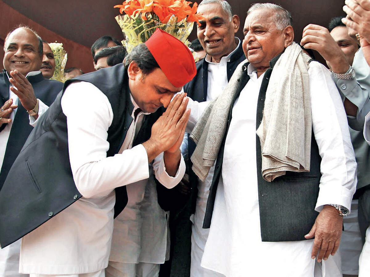 mulayam singh yadav: Akhilesh to contest from father’s Azamgarh seat