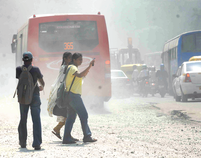 Bengaluru: Each BMTC bus picks up about 2 kg of fine dust in just 8-10 ...