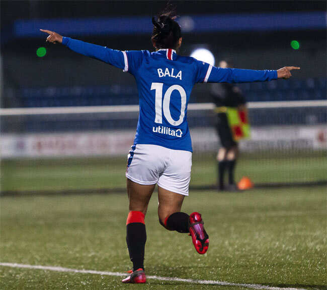 Bala Devi scores her first goal in Scottish Women's Premier League ...