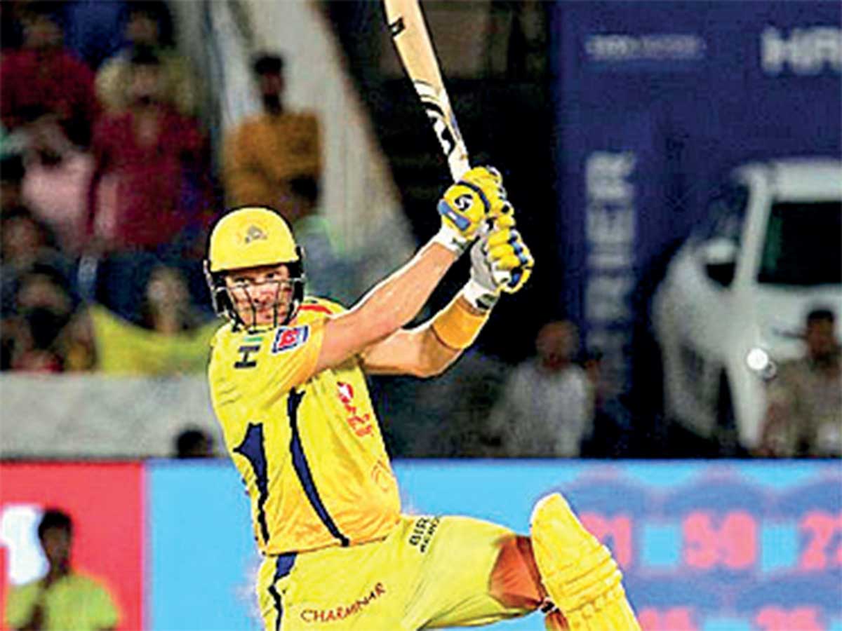 ipl 2019: CSK’s Shane Watson batted with bleeding knee in IPL final