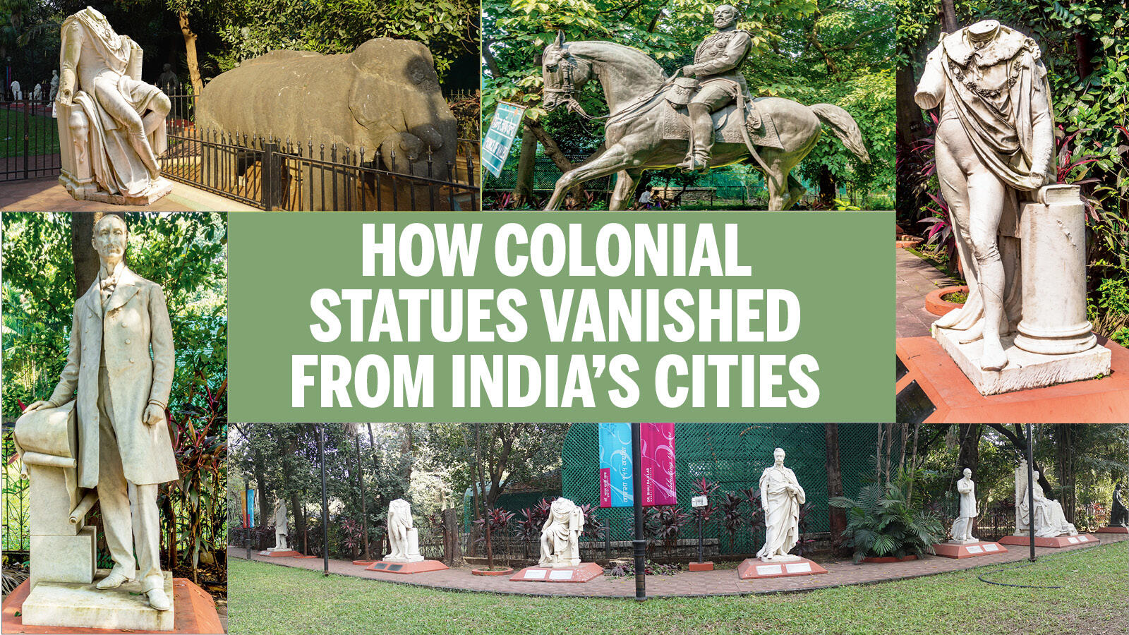 How colonial statues vanished from India’s cities - Times of India