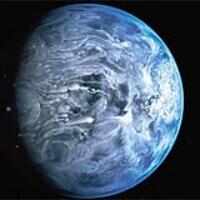 Blue planet is far from an Earth clone