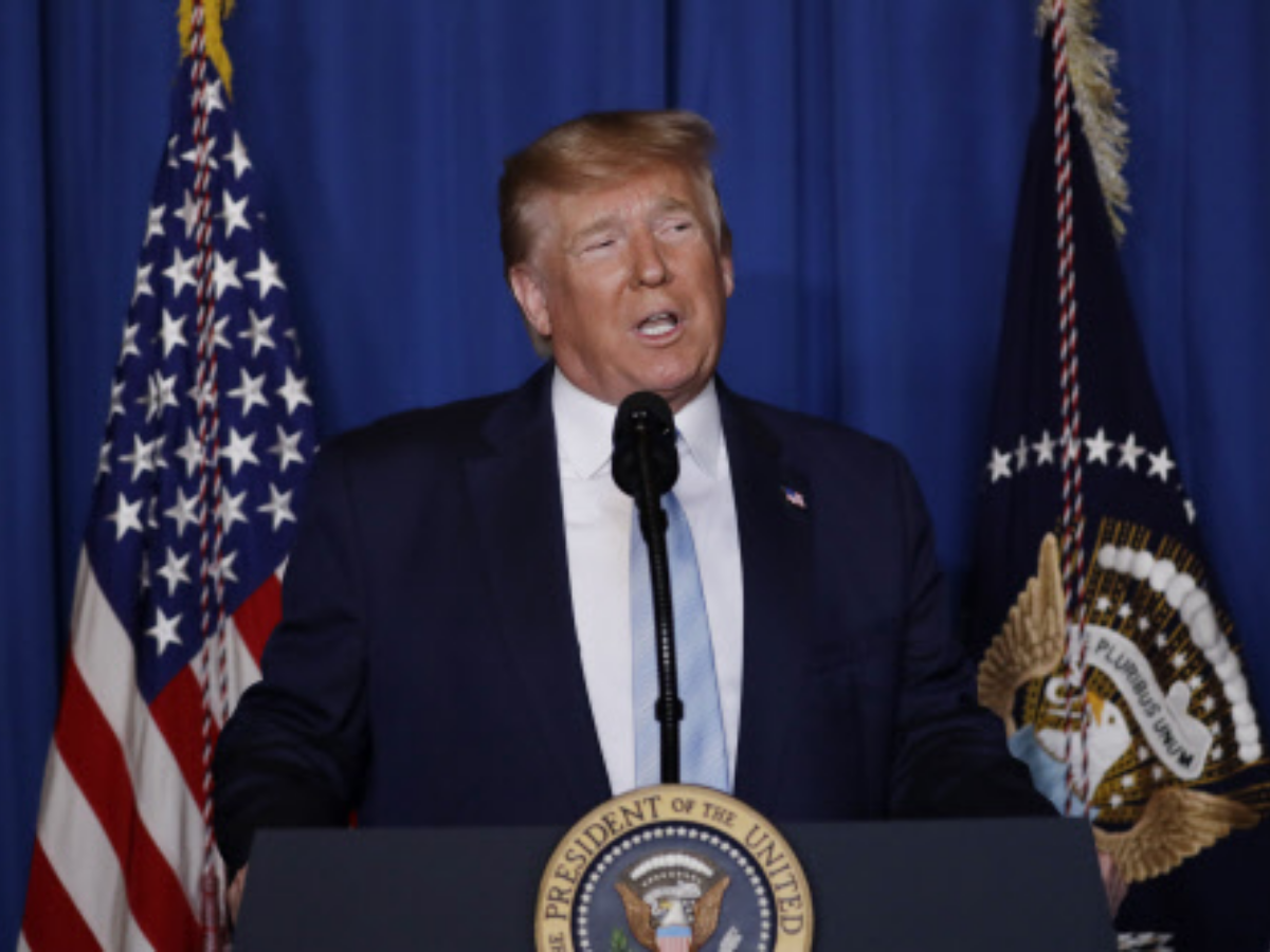 US President Donald Trump: Good job numbers are a 'great day' for ...