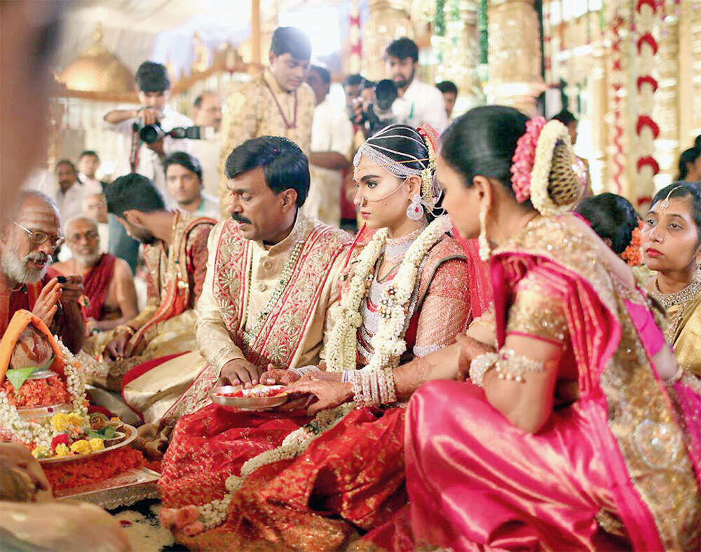 Reddy: Reddy wedding splurge cost only Rs 30 crore?
