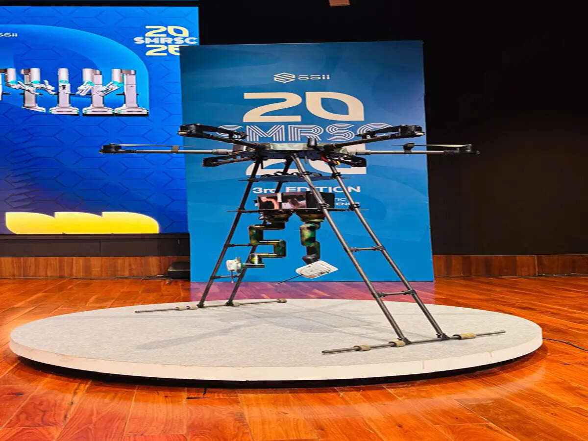 Drone-mounted robotic surgery system showcased for battlefield emergencies
