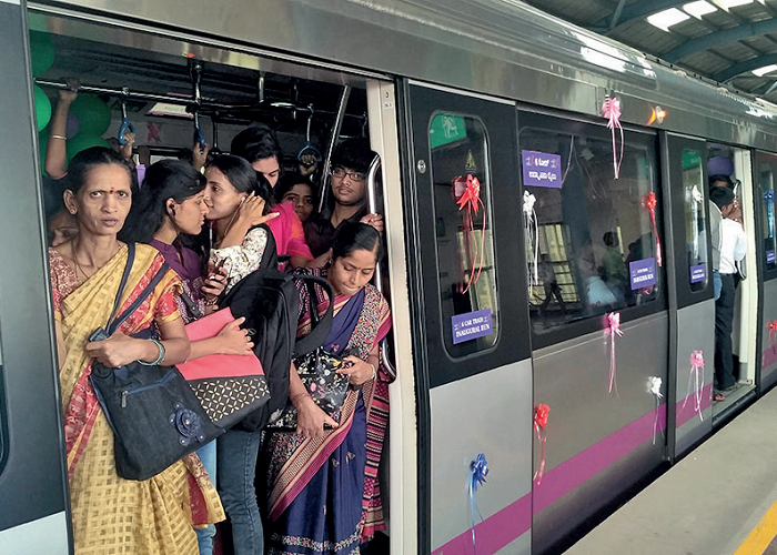 Namma Metro has a ‘record’ ride
