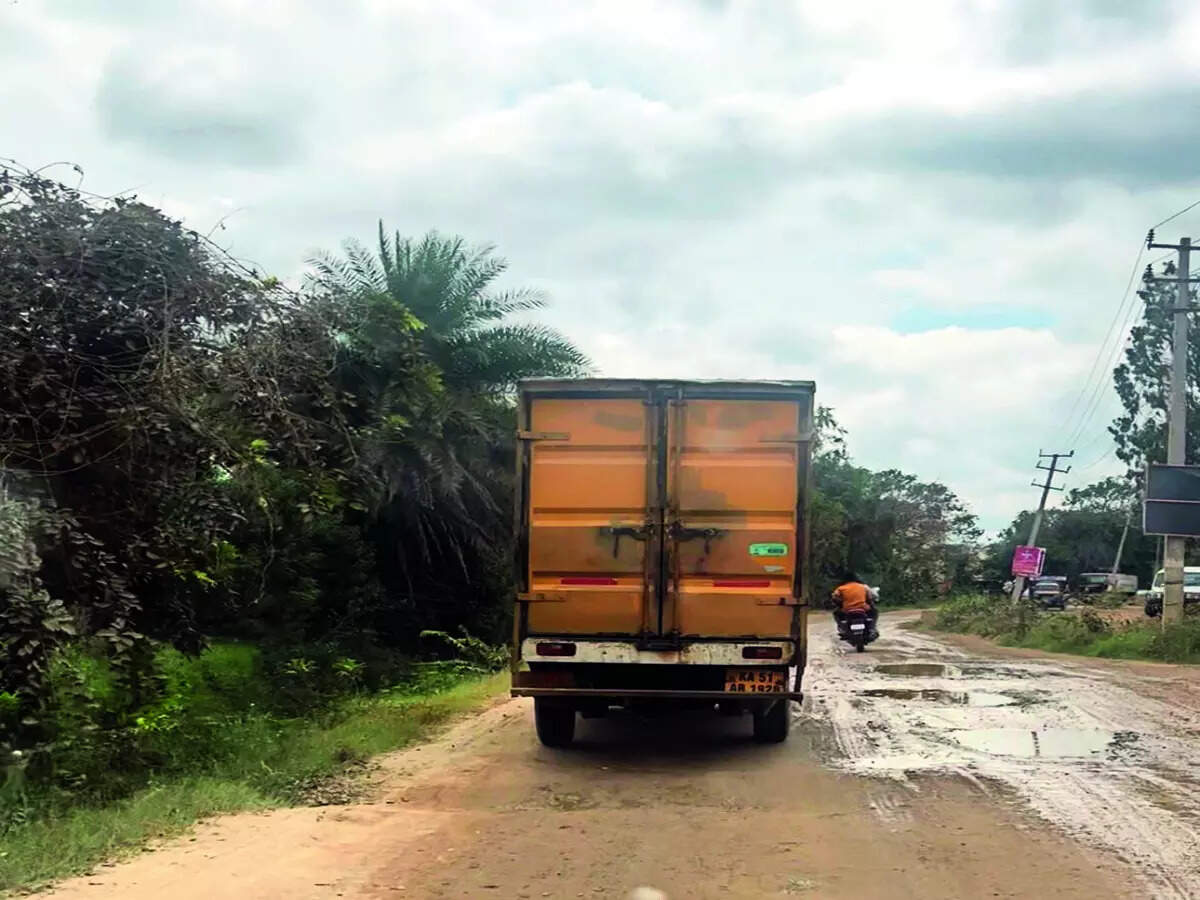 Action needed for this crumbling road