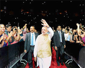 ‘His father ran a canteen.When did Modi sell tea?