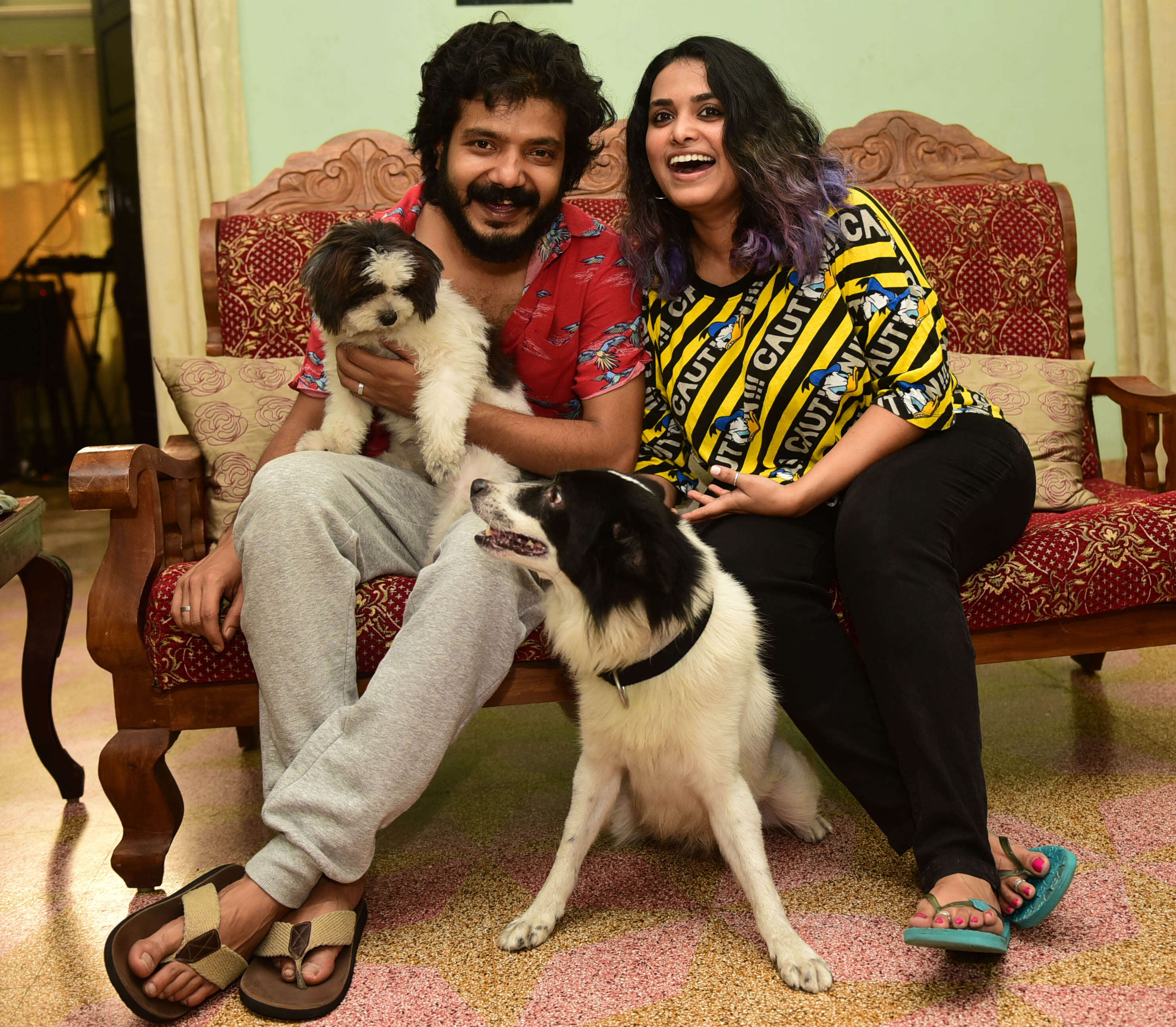 ‘Reethu started singing softly to her, and Pupsky immediately relaxed ...