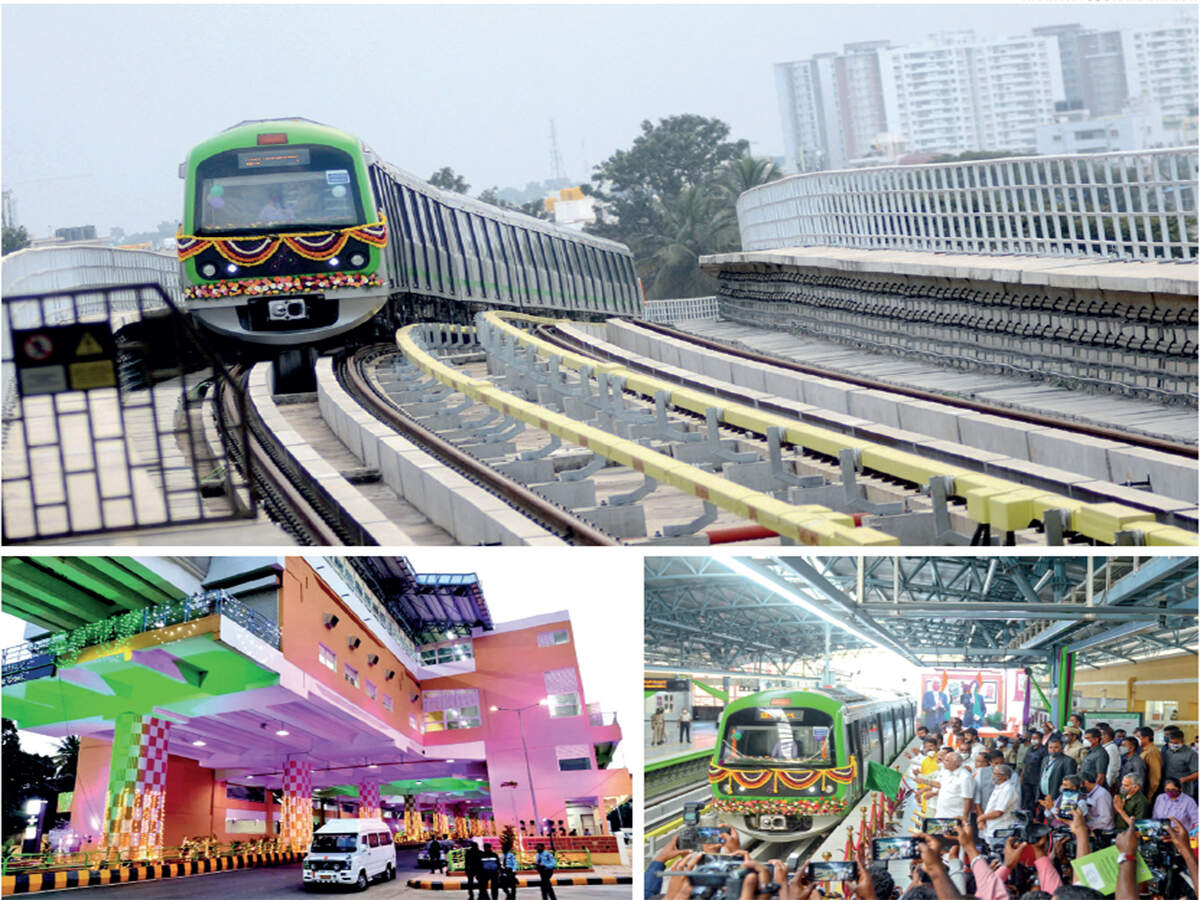 Bengaluru Metro: BMRCL spent Rs 1,590 cr on the 6-km Metro line
