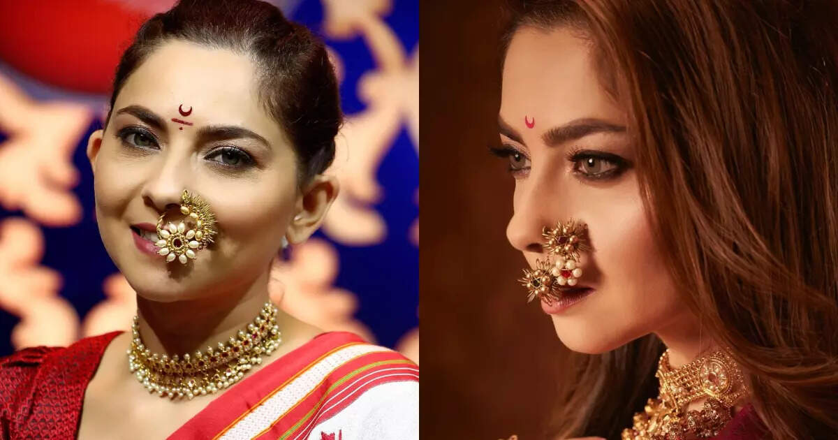 Get inspired by Sonalee Kulkarni's Nath collection | Times of India