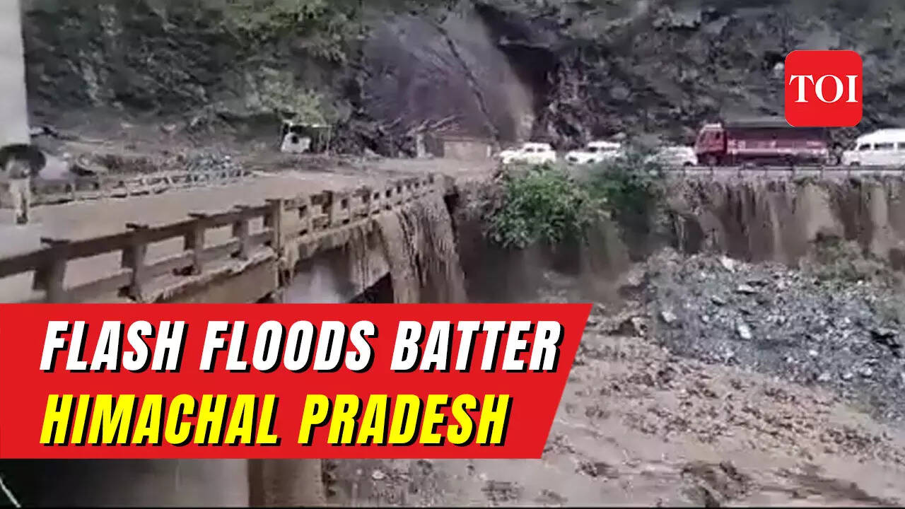 Incessant rain wreak havoc in Himachal Pradesh, Govt issues advisory for tourists | TOI Original ...