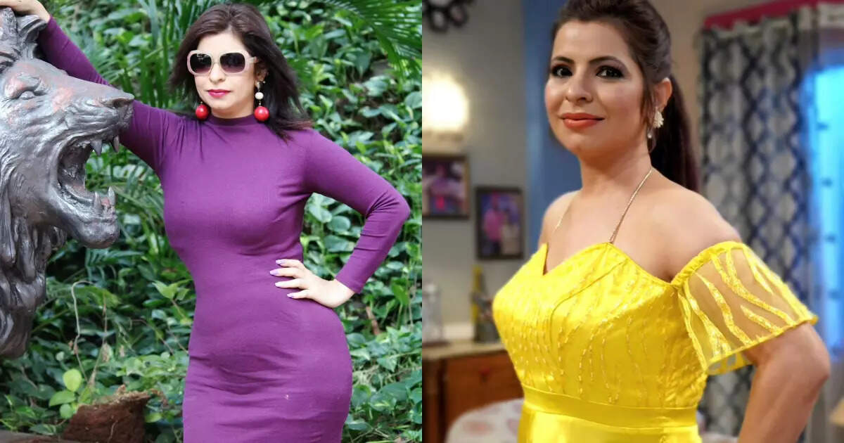 Taarak Mehta's Jennifer Mistry aka Roshan Bhabhi gets into glam mode ...