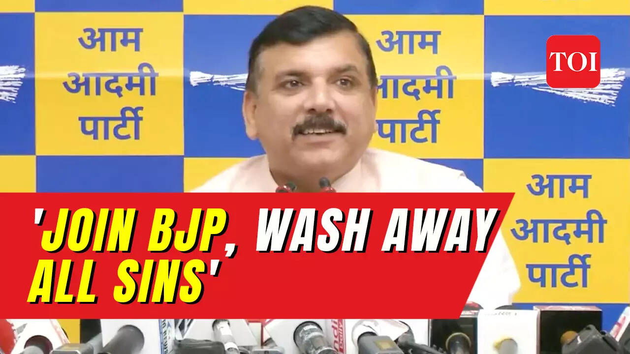 'Modi Washing Powder' AAP's Sanjay Singh trains guns on PM Modi, lists ... 'Modi Washing Powder' AAP's Sanjay Singh trains guns on PM Modi, lists ...