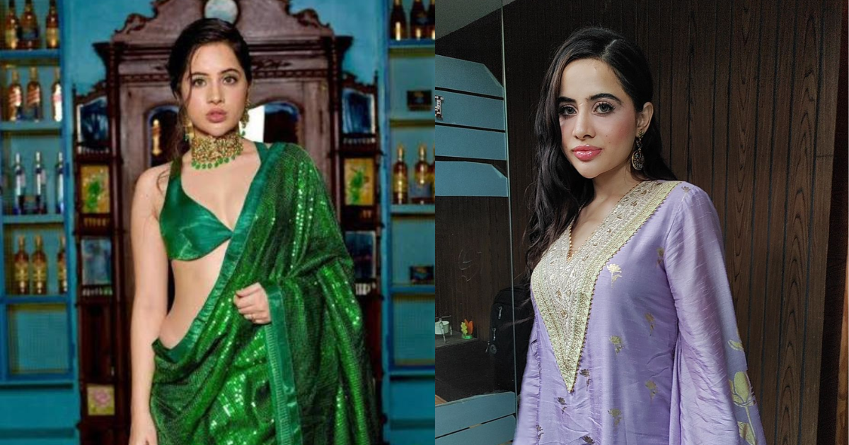 Uorfi Javed dazzles in traditonal outfits | Times of India