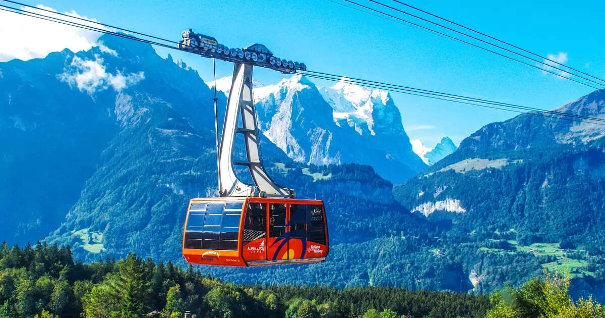 Most iconic ropeways in the world | Times of India