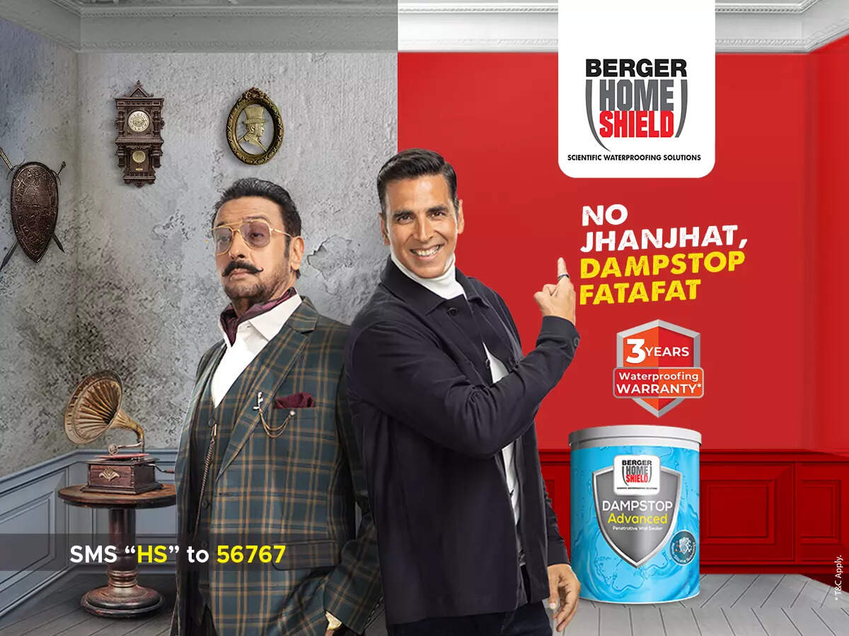 Berger Paints simplifies waterproofing with innovative DAMPSTOP product ...