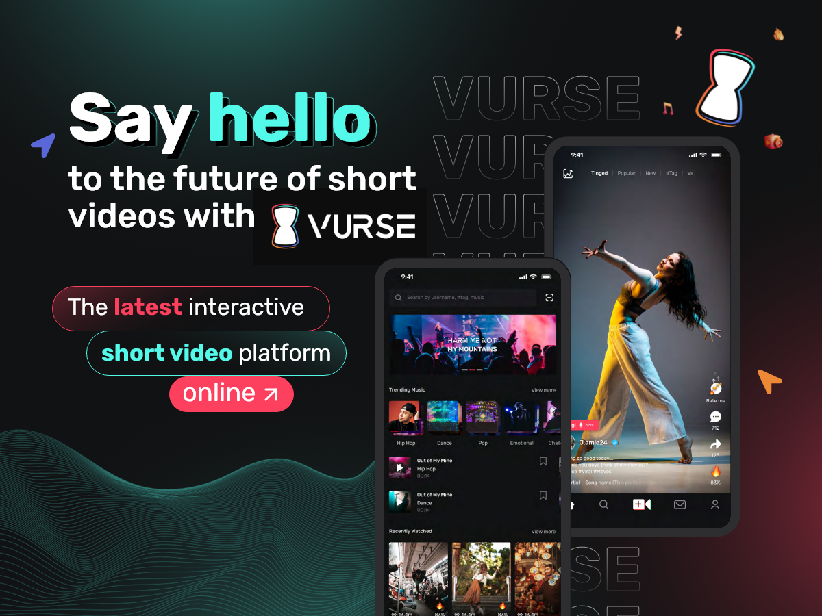 Say hello to the future of short videos with Vurse- the latest ...