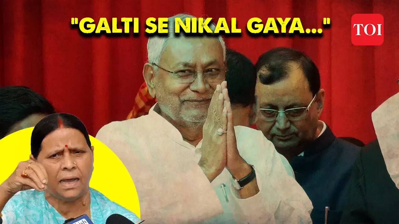 Former Bihar CM Rabri devi defends Nitish Kumar after his 'sexist' remarks on women | TOI ...