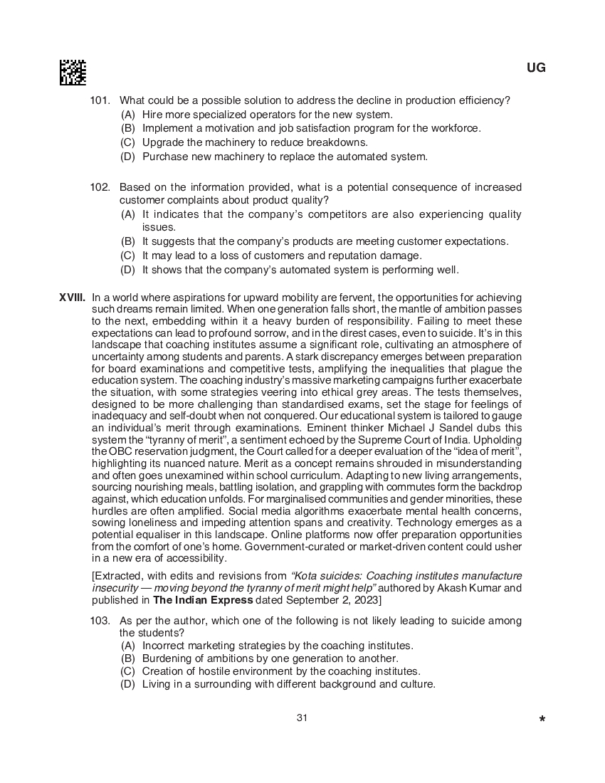 CLAT 2024 answer key released: Raise objections till 7 pm today; result ...
