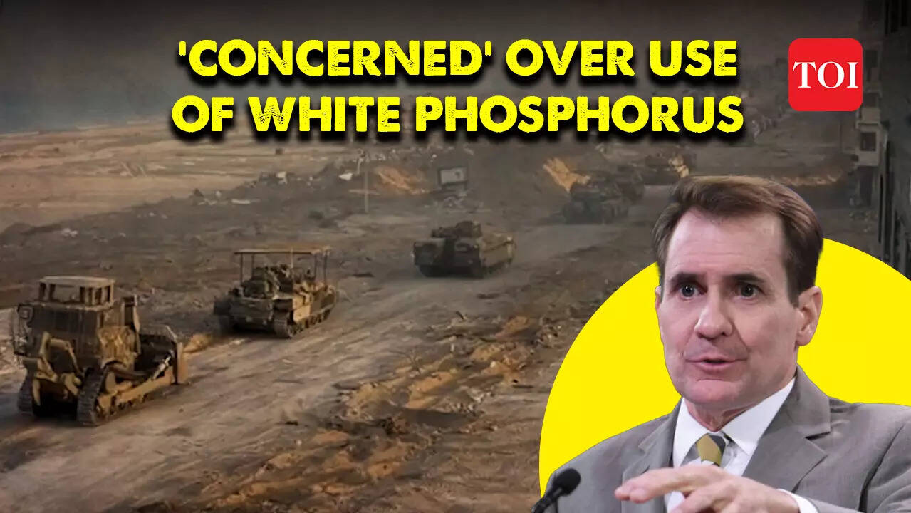 US raises alarm over alleged of Israel's use of white phosphorus ...