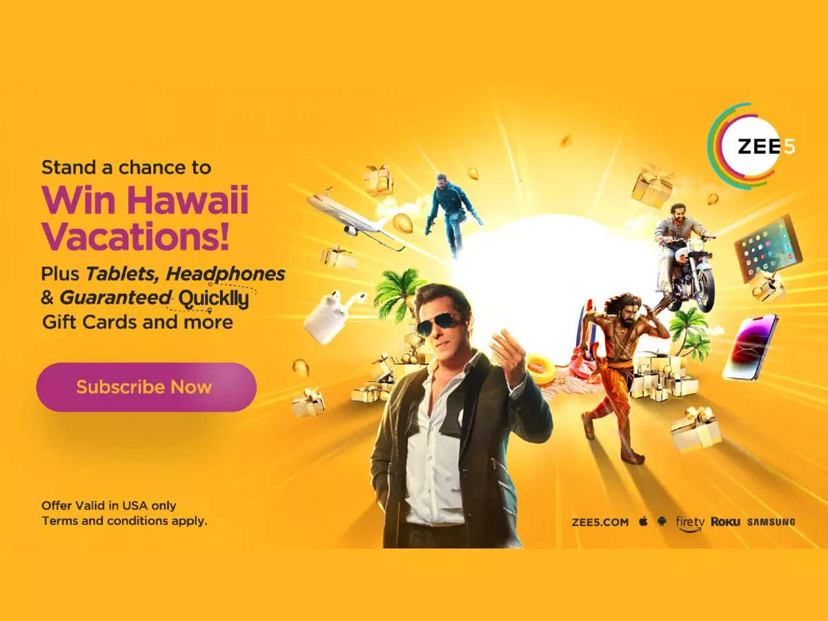 ZEE5 Global launches consumer giveback campaign in the United States ...