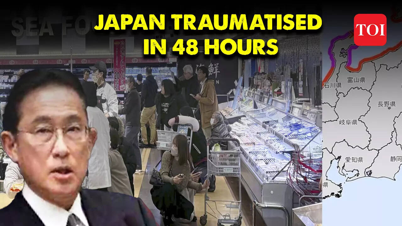 FIRST 48 HOURS OF 2024: Japan witnessed a deadly earthquake of 7.6 ...