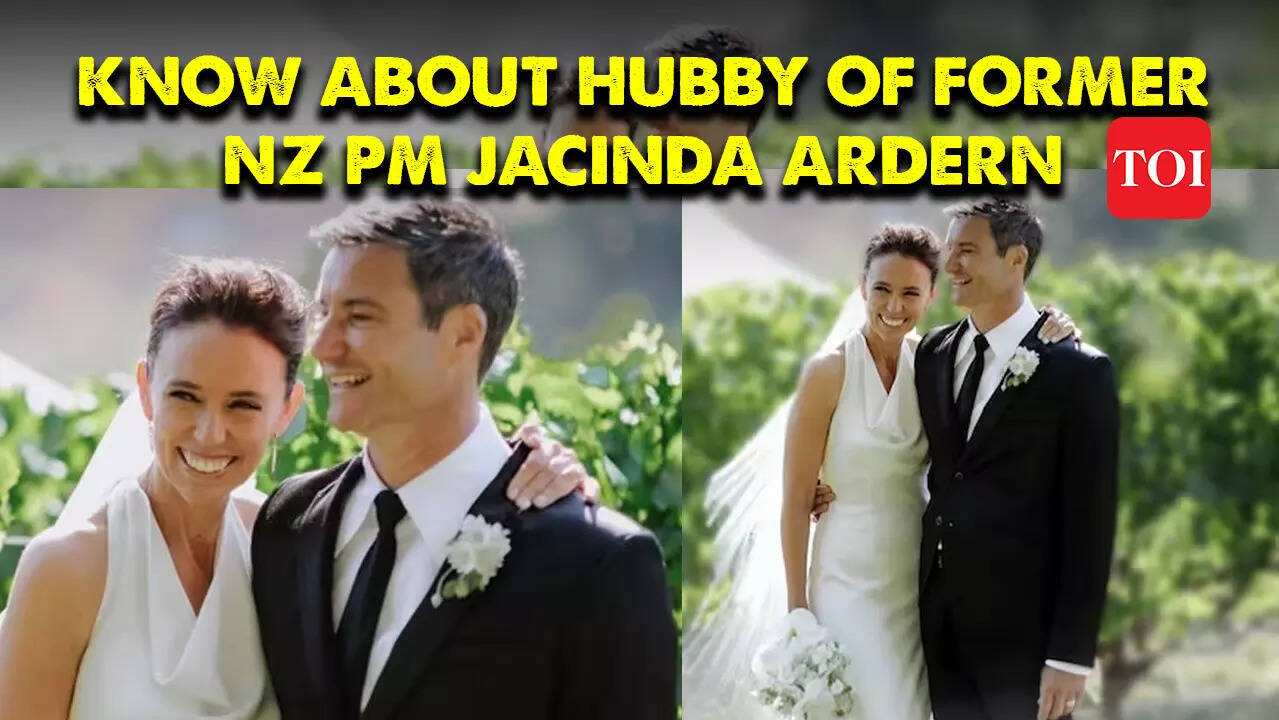 Former New Zealand PM Jacinda Ardern ties the knot with her longtime ...