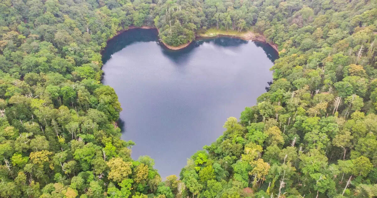 Incredible places that are shaped like ‘heart’ | Times of India