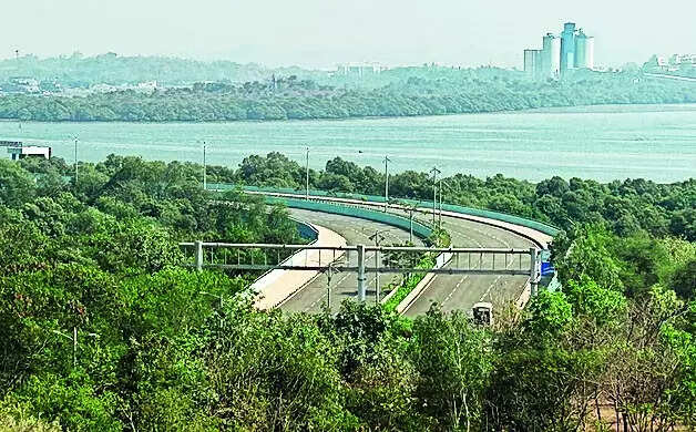 Nerul signboard: Nerul signboard removed after flamingos crash into it ...