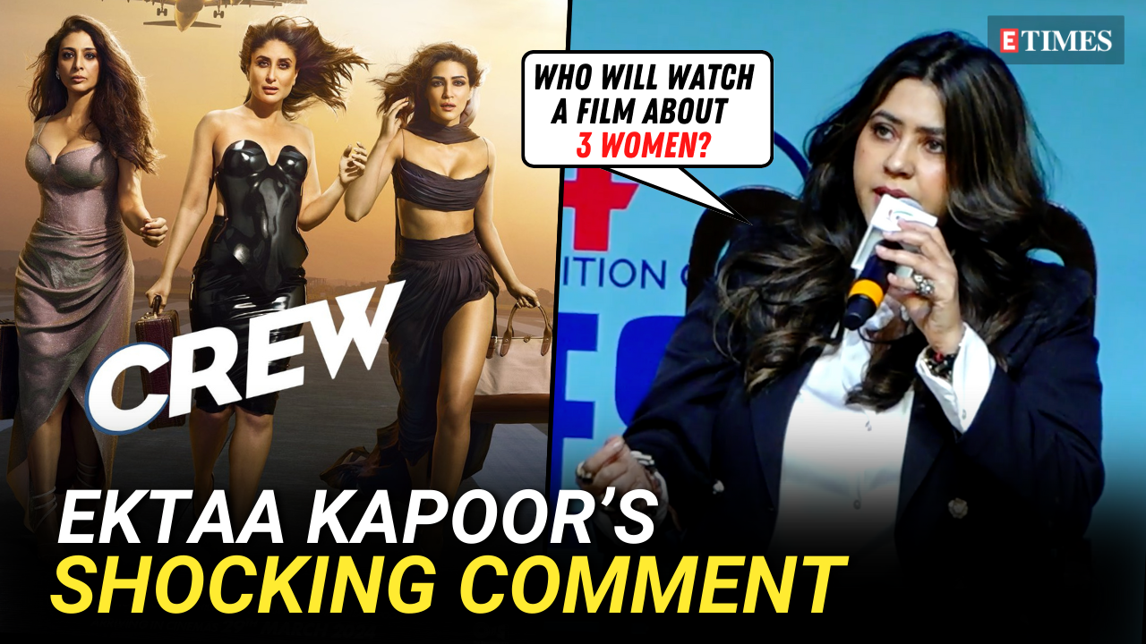 Feminism taboo in films: Ekta Kapoor's bold revelations on Kareena Kapoor's 'Crew' - Times of ...