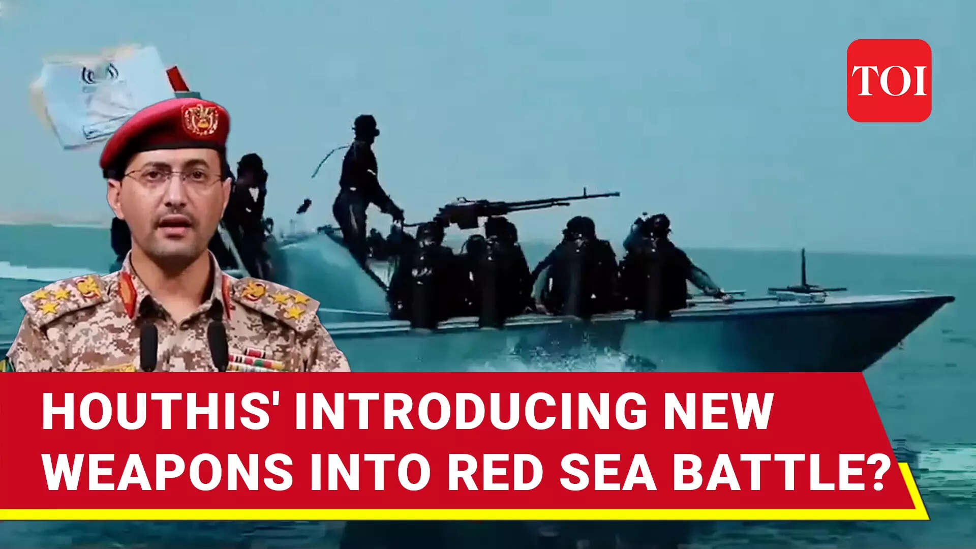US fumes as Houthis brandish new sophisticated weapons in Red Sea | TOI ...
