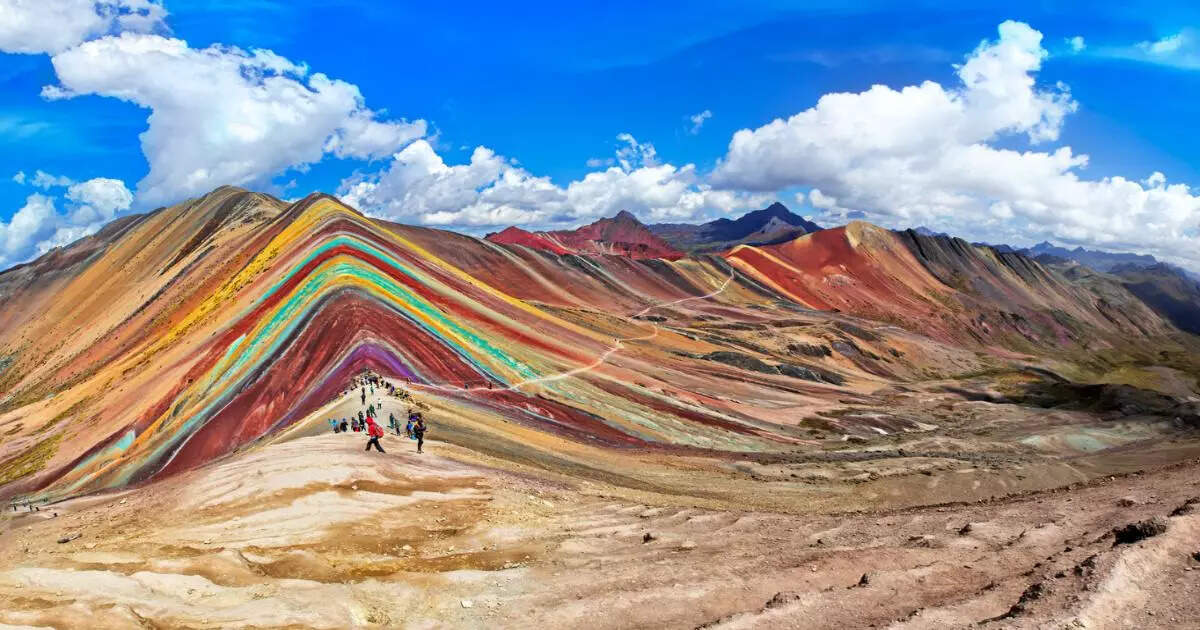 Most colourful mountains in the world | Times of India