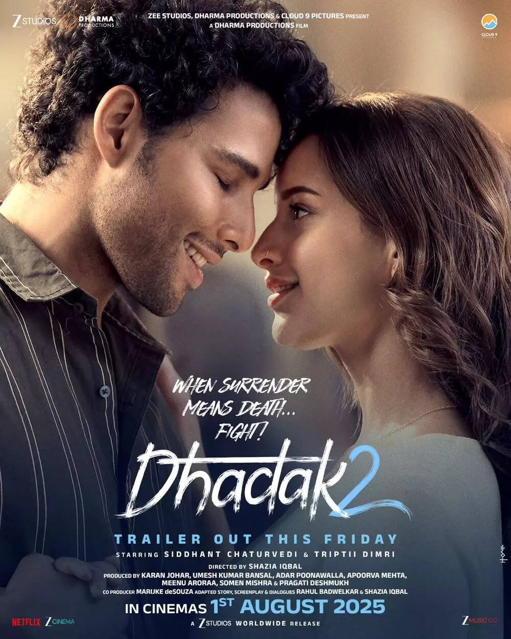 Dhadak 2 Movie: Showtimes, Review, Songs, Trailer, Posters, News & Videos | eTimes