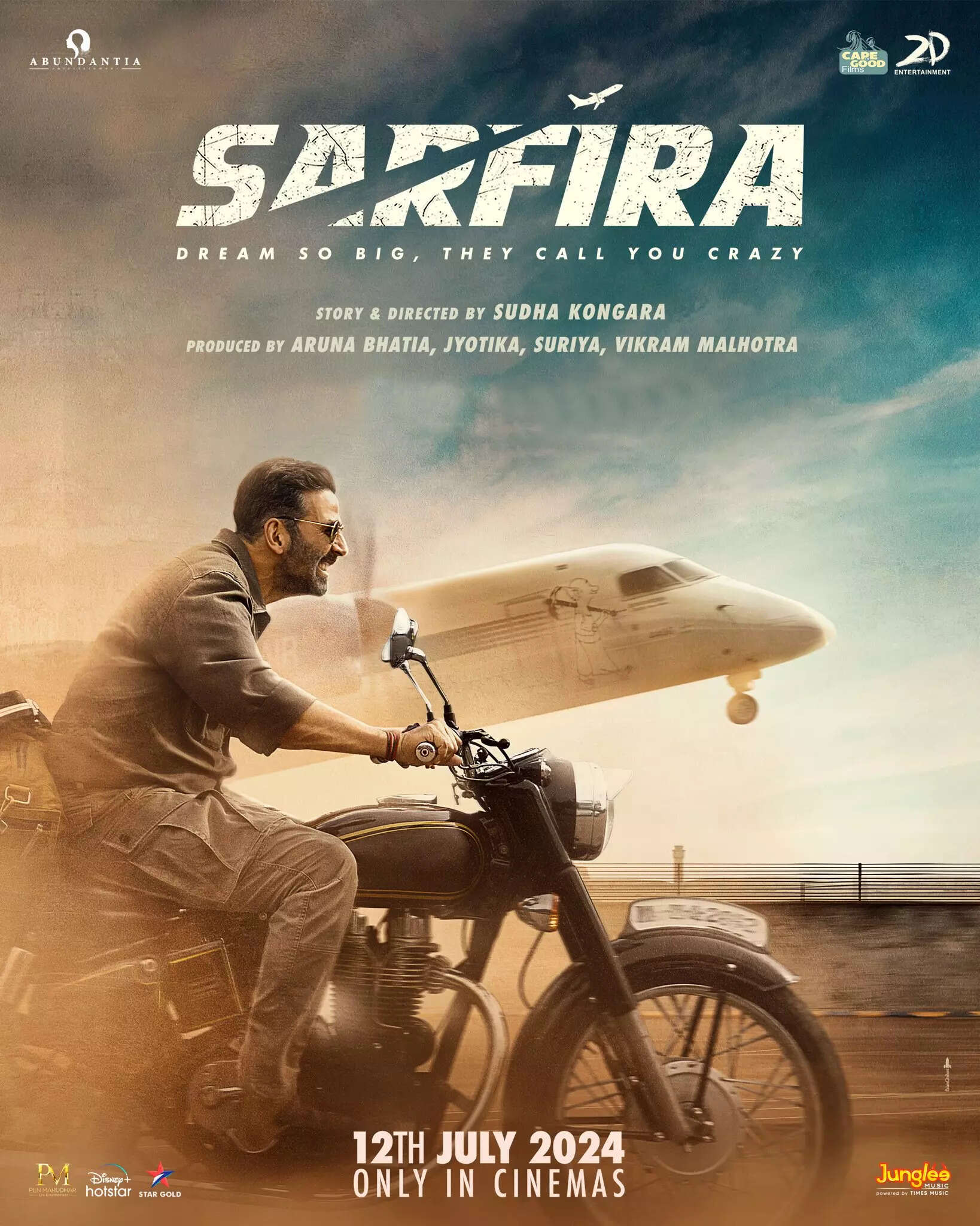 Sarfira Movie Review: Akshay Kumar soars in this inspirational tale of ...