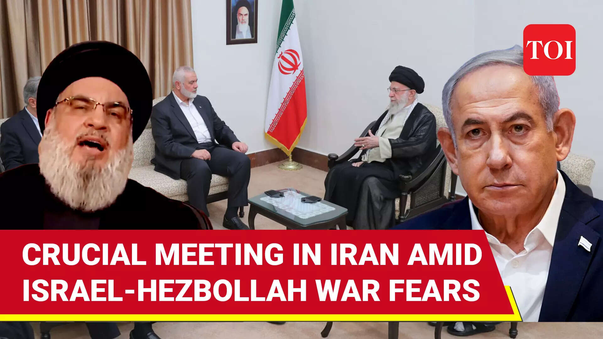 Hezbollah-Israel War Clouds: Iran's Khamenei, Pezeshkian, Hamas & Ally ...