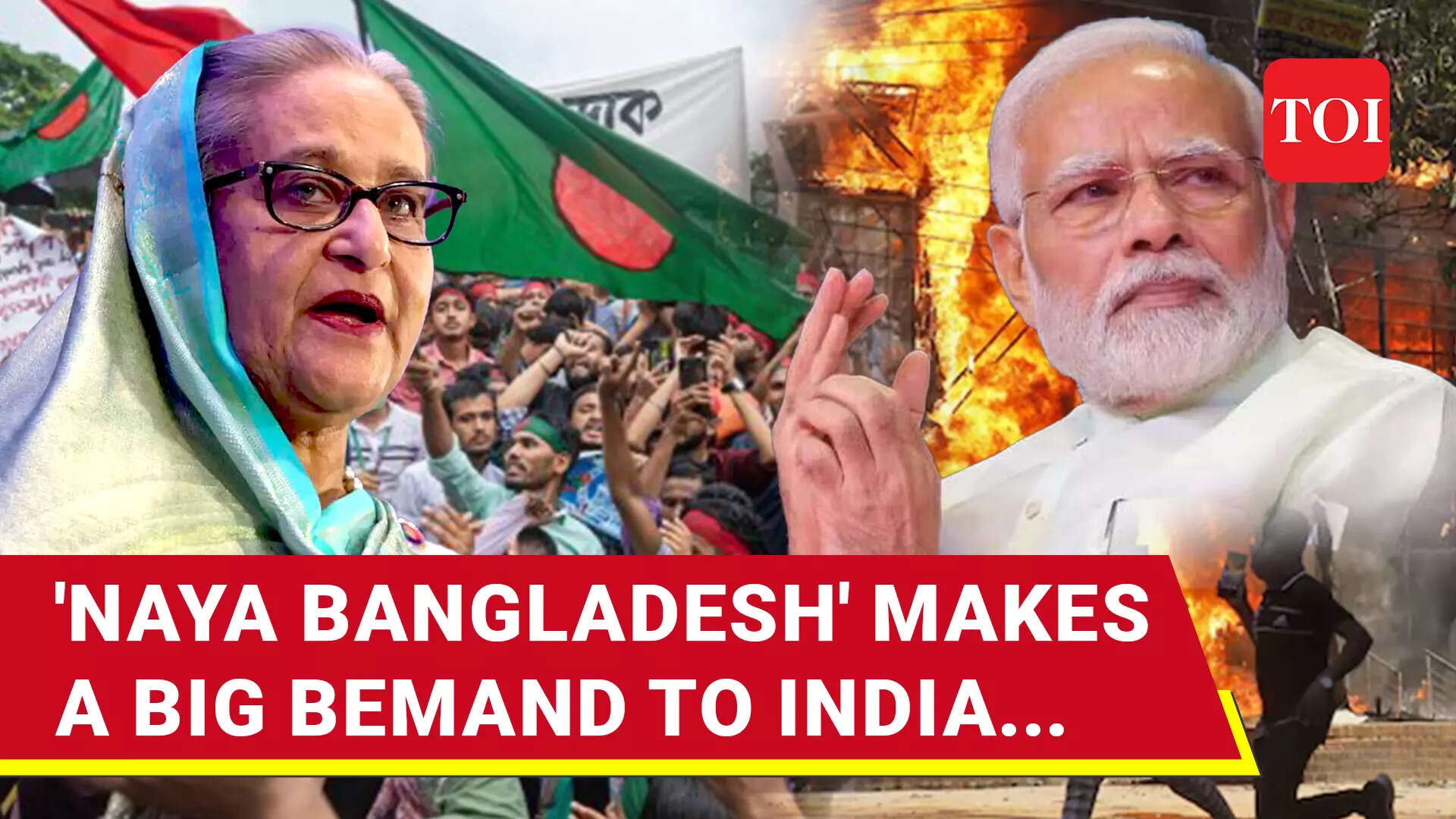 Bangladesh's Big Demand To India Over Sheikh Hasina; 'Arrest Ousted PM ...