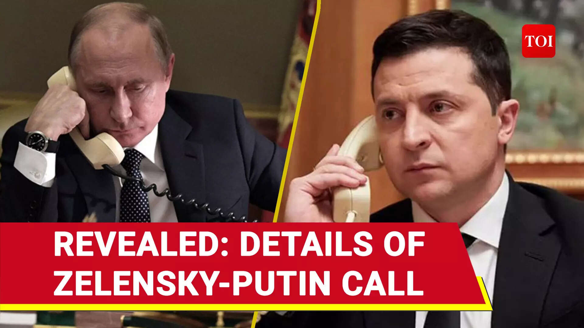 Ukraine President Zelensky Reveals Details Of 'Secret' Call With ...