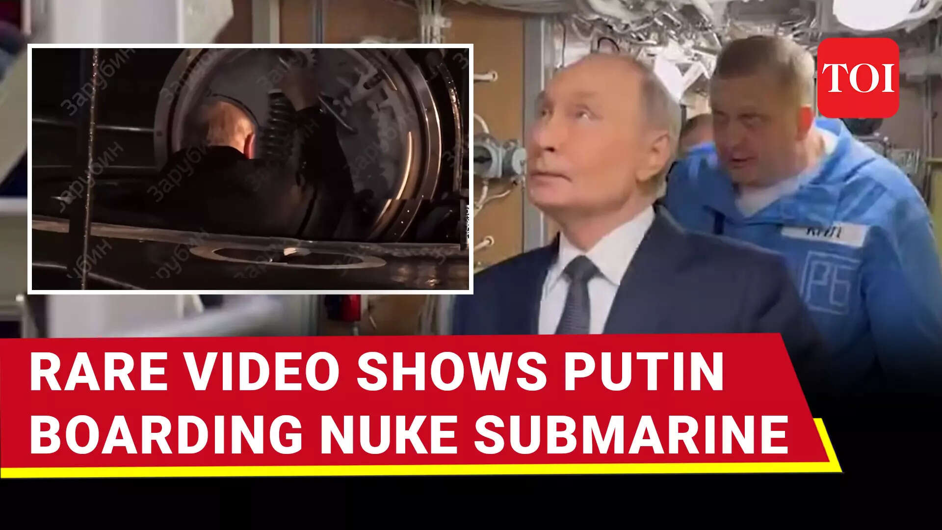 Before 'Pissing Off' Trump, Putin Boarded Russia's New Nuclear Sub | Unseen Video Emerges ...
