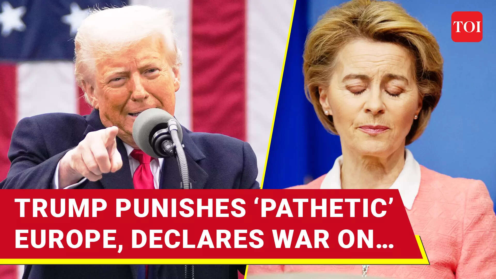 ‘Pathetic European Union…’: Trump Announces Reciprocal Tariffs Against ...