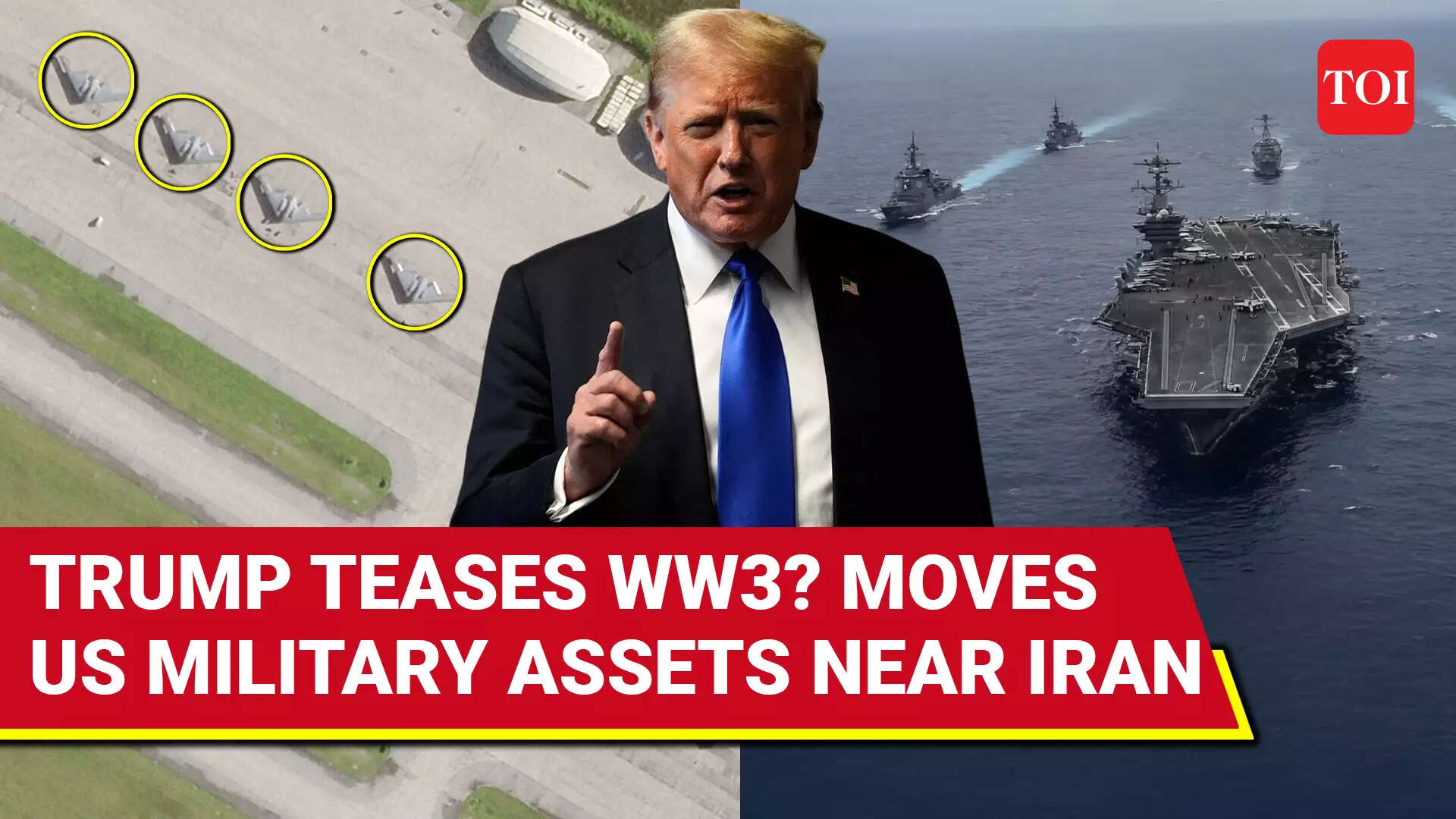 Iran Vs US WW3 Teaser? Why Trump is Filling Military Base Near Iran ...