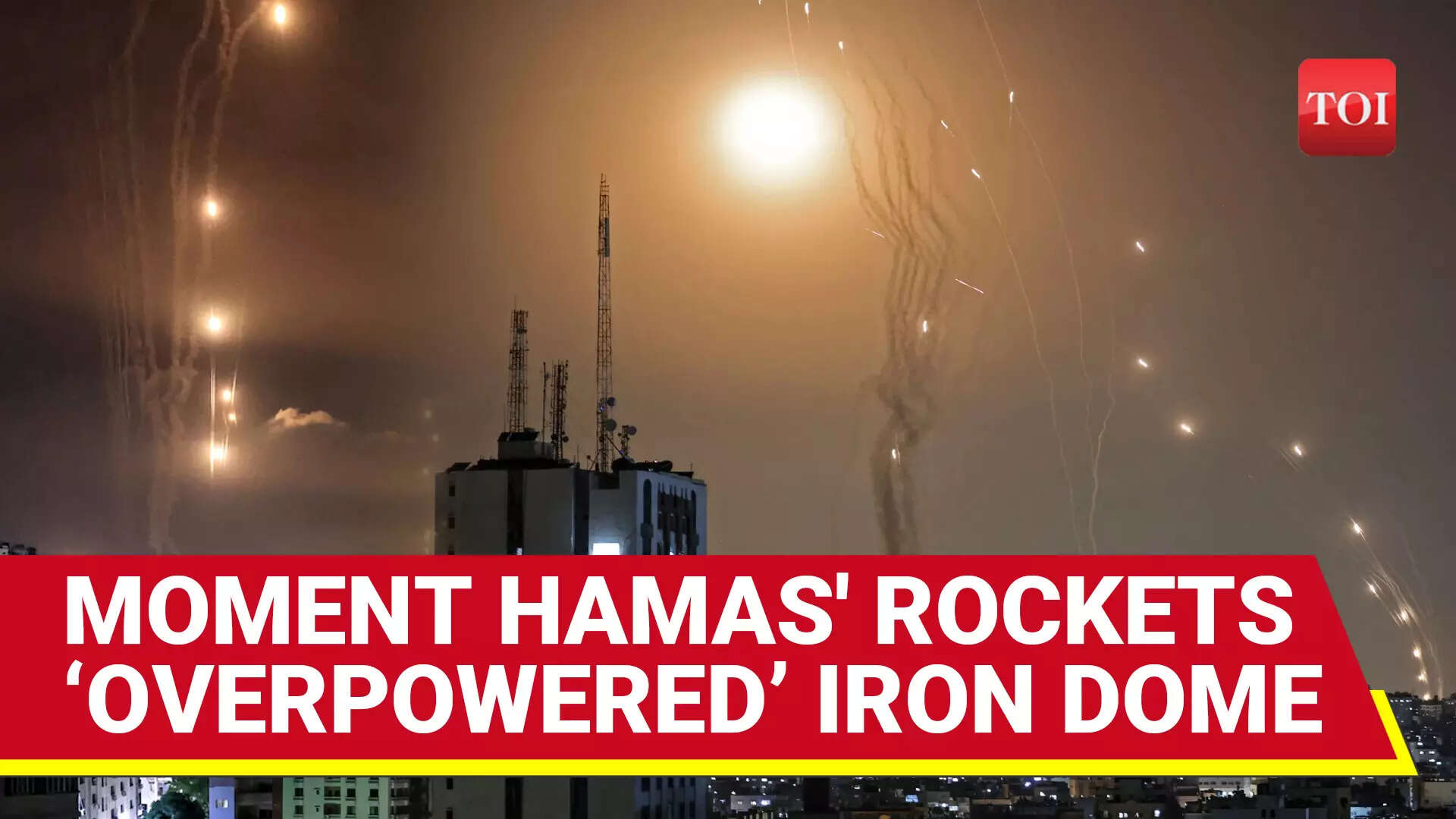 Iron Dome 'Fails' In Face Of Hamas Fire; Video Shows Moment Rockets ...