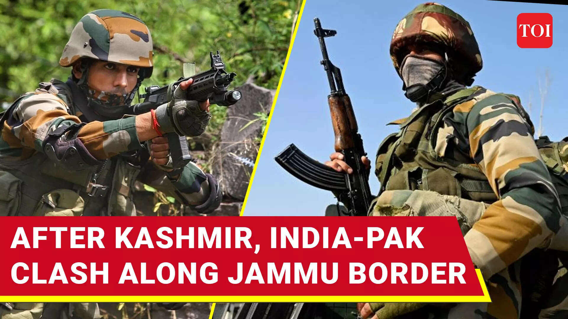 India-Pakistan Tensions Soar: Fourth Consecutive Clash Along Border After Pahalgam Attack | TOI ...